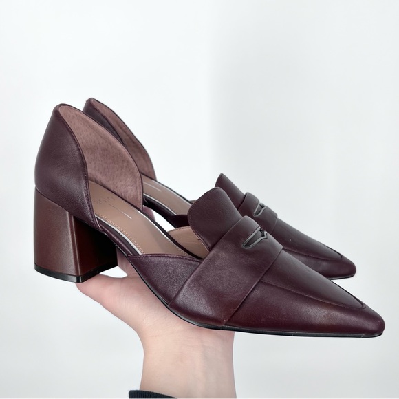 Paolo | Shoes | Linea Paolo Brown Leather Cache Pump Heels | Poshmark